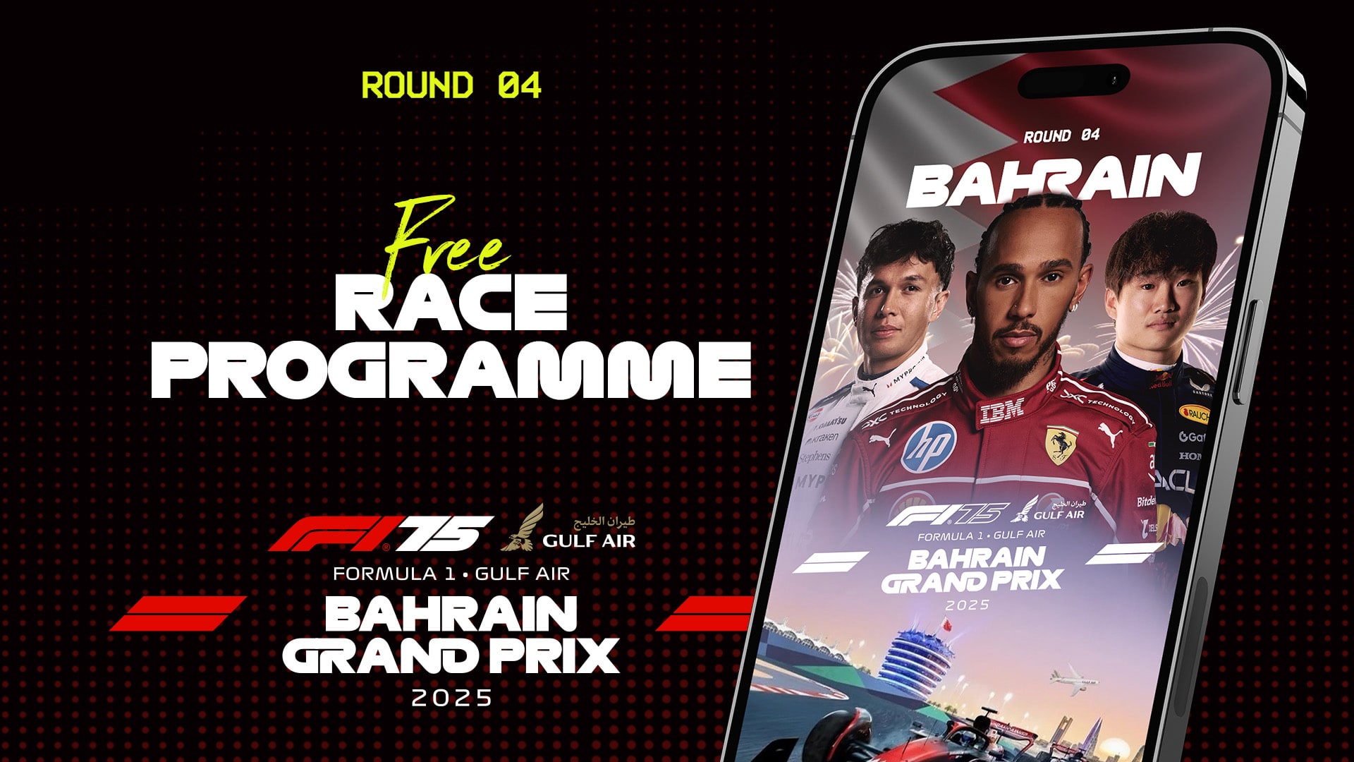FORMULA 1 GULF AIR BAHRAIN GRAND PRIX 2025 – free digital race programme | Formula 1®